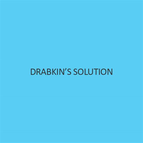 Buy Drabkins Solution 40 Discount Ibuychemikals In India
