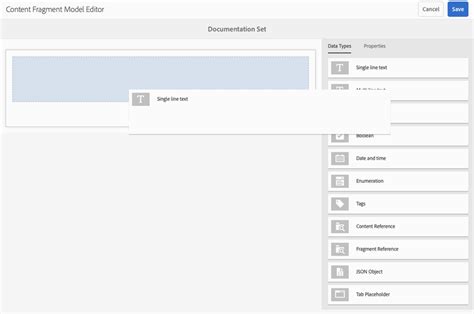 Content Fragment Models Adobe Experience Manager