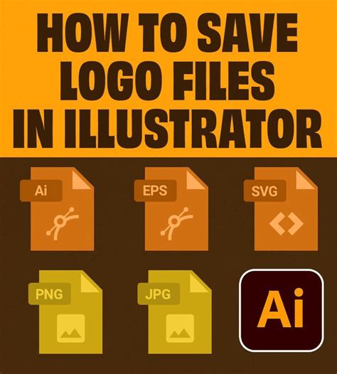 Properly Save And Export Illustrator Logo Files