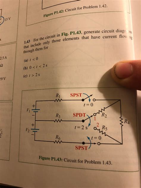 Solved For The Circuit In Fig P1 43 Generate Circuit