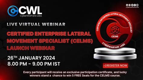 Muhammad Arhum On Linkedin Cybersecurity Lateralmovement Infosec Webinar