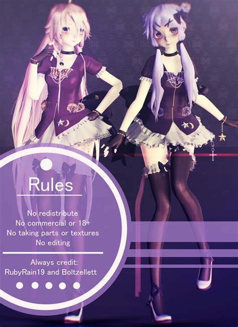 [mmd] Lucid Ia And Yukari Model Dl By Rubyrain19 On Deviantart