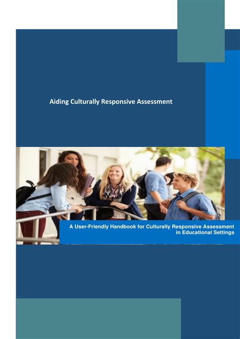 Pdf A User Friendly Handbook For Culturally Responsive Assessment In