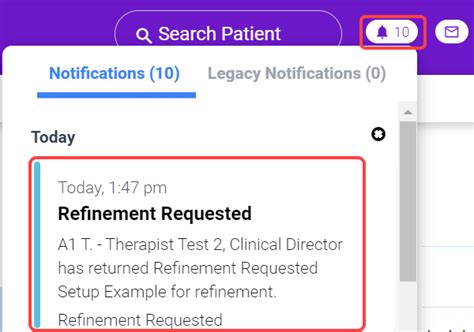 Refinement Requested Documentation Workflow Kipu Health