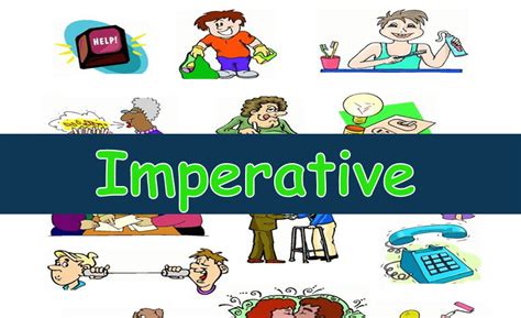 Imperative In English Englishan