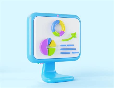 모니터링 3d 이미지 Freepik에서 무료 다운로드