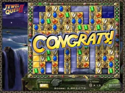 Jewel Quest Ii Levels 5 10 And 1 1 Bonus Loop Youtube