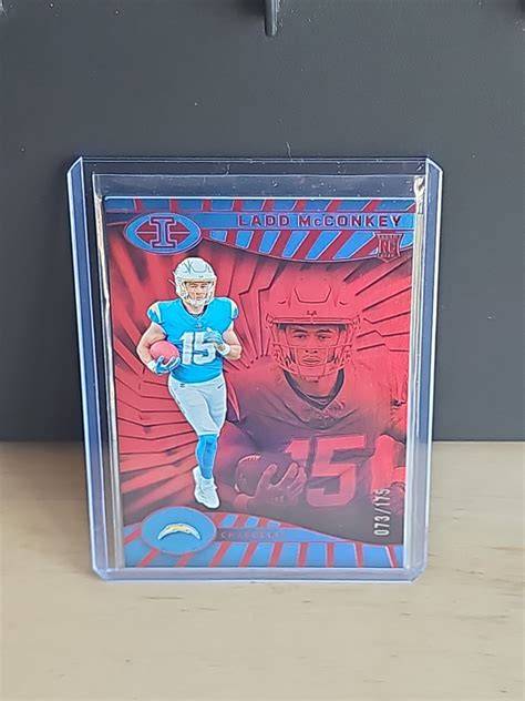 2024 Panini Illusions Ladd Mcconkey 51 Trophy Collection Ruby 125
