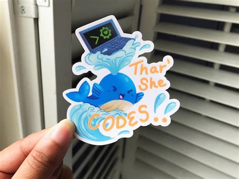 Docker Stickers Cute Computer Science Programming Laptop Etsy