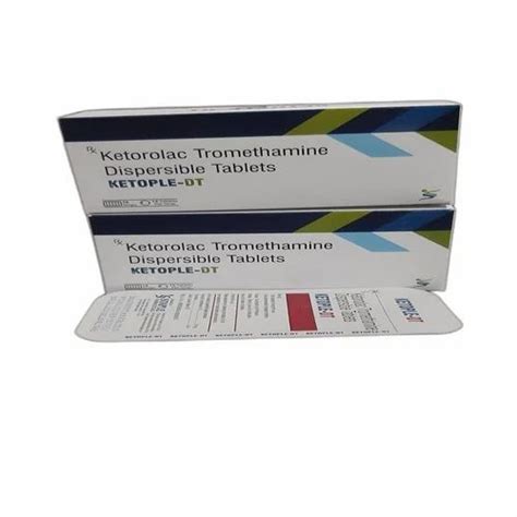 Ketorolac Tromethamine Dispersible Tablets At ₹ 130 Box Ketorolac