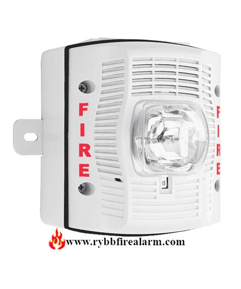 System Sensor SPSWK Wall Speaker Strobe Outdoor