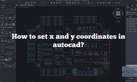 How To Set X And Y Coordinates In Autocad