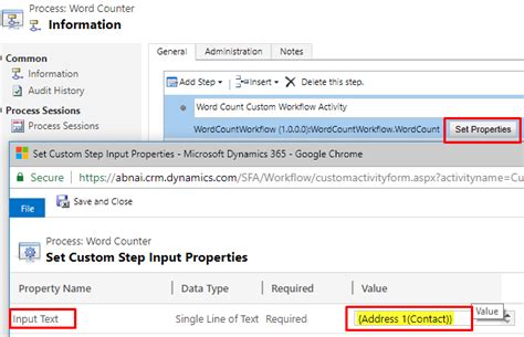 Creating Custom Workflow Activity In Dynamics 365