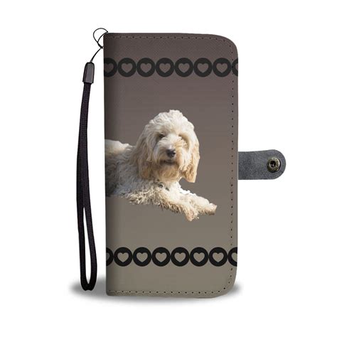 Cockapoo Phone Case Wallet Cream Cathy Anns Deals