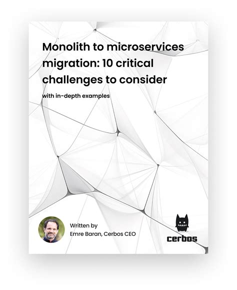 Monolith To Microservices Migration Ebook