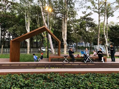 深圳大沙河生态长廊实景图15 花瓣网