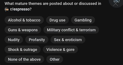 Which One Should I Tell The Algorithm Applies Respresso