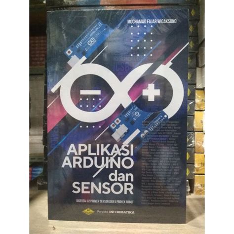 jual buku aplikasi arduino and sensor shopee indonesia
