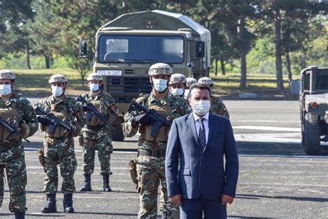 Премиерот Заев по повод испраќањето на првиот контингент на Армијата на Република Северна