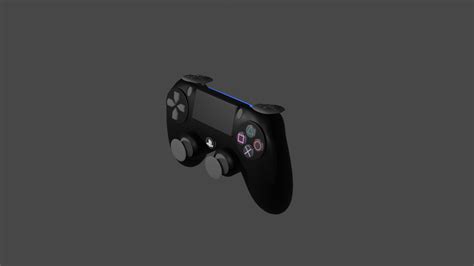 PS Controller Simple D Model TurboSquid