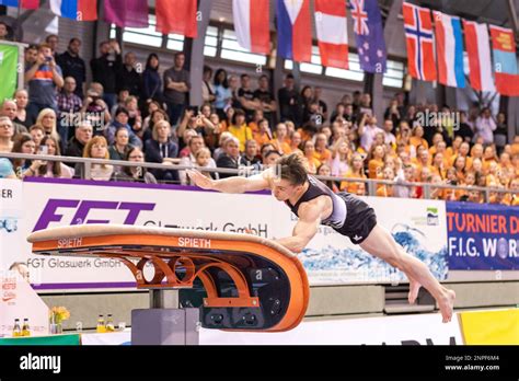 Cottbus Germany 26th Feb 2023 Gymnastics World Cup 46th