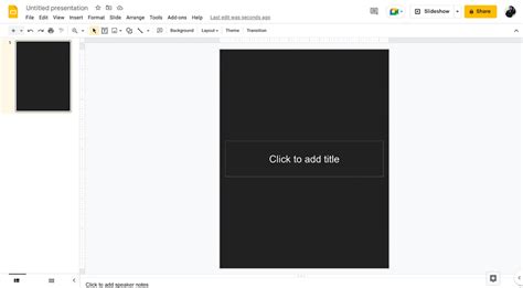How To Make Google Slides Vertical Google Slides Tutorial