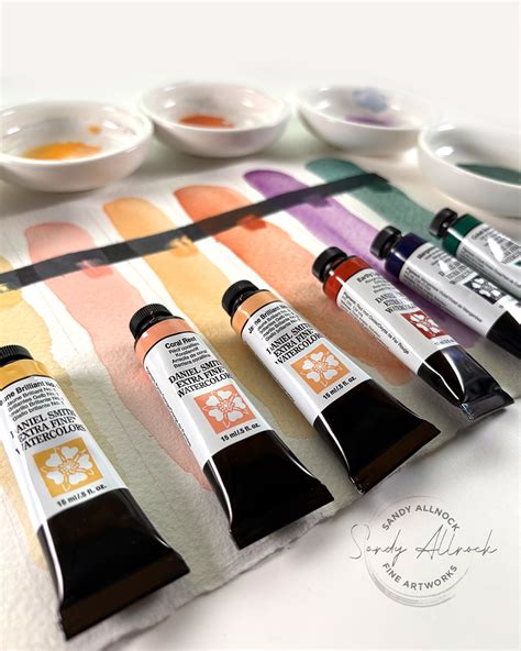 6 New Daniel Smith Watercolors For 2025 Sandy Allnock