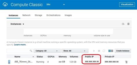 Creating An Instance In Oracle Cloud Infrastructure Compute Classic