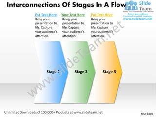 Business Power Point Templates Interconnections Of State Diagram Ppt Flow Sales Slides PPT