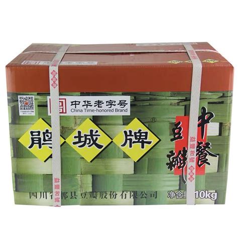 整箱鹃城中餐郫县豆瓣酱10kg餐饮装酒店川菜回锅肉调料 虎窝淘