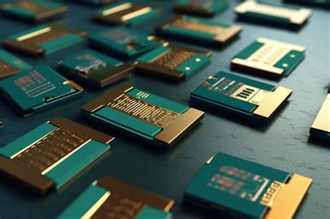 premium ai image a close up of a table with many different types of