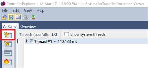 solving performance issues with dottrace