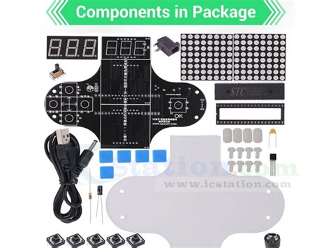Handle Game Console Electronic Kit Fun Electronic Game Kits Diy Soldering Projects Handle Game Console Electronic Kit Fun Electronic Game Kits Diy Soldering Projects