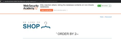SQL injection vulnerabilities Lỗ hổng SQL injection Phần