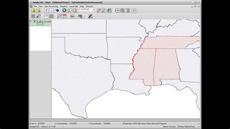 Simple Gis Software Tutorials Basics Of Using The Mapdataview Document Youtube