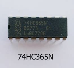 IC 74HC365N TRI STATE HEX BUFFER CMOS DIP16 5V Quarndon Electrical Components
