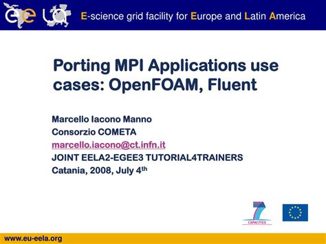 ppt porting mpi applications use cases openfoam fluent powerpoint