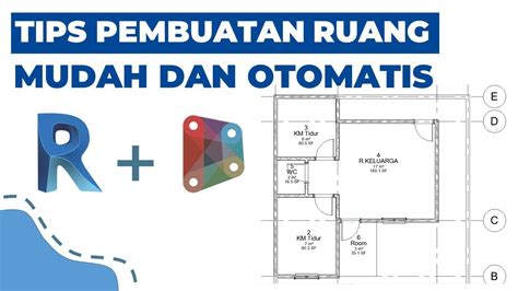 Tutorial Revit Indonesia Tips Pembuatan Ruang Di Revit Yang Mudah Dan Otomatis Youtube