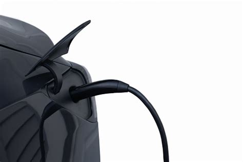 Ev 충전기 핸들이 전기 자동차에 연결되어 있습니다 블랙 현대 전기 자동차의 전력 충전 0에 대한 스톡 사진 및 기타 이미지 0 0명 교통수단 Istock