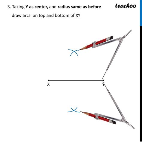 Constructing A Perpendicular Bisector Step By Step With Logic