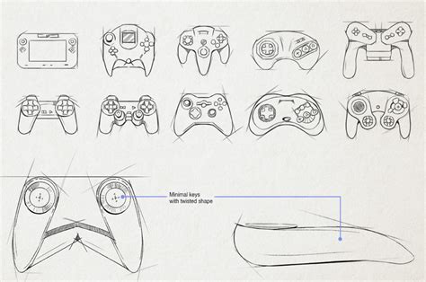 Sleek Futuristic Game Controller Concept Removes Almost All Buttons Yanko Design