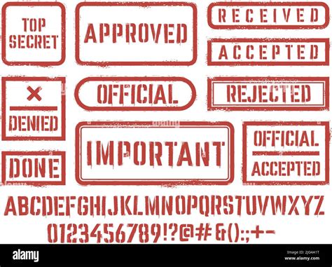 Rubber Stamp Font