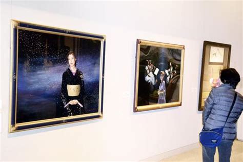 八代亜紀絵画展開幕 信州高遠美術館 全国郷土紙連合