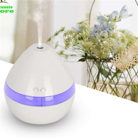 Jual Alat Rumah Tangga Air Mist Humidifier Aroma Terapi Diffuser Essential Oil Ultrasonic Led