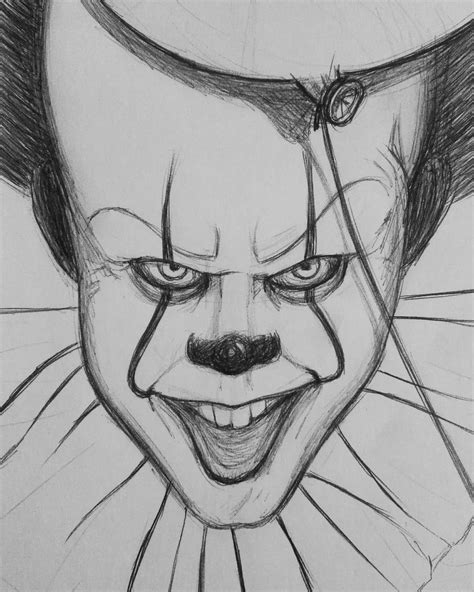 Pennywise Sketch Inktober By Deliablazquez On DeviantArt
