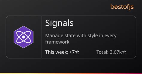 Best Of Js • Signals
