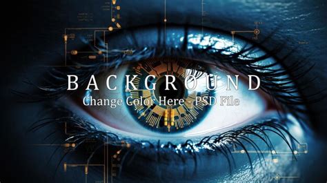 Close Up Of Woman Eye In Process Of Scanning Hi Tech Biometric Security Scan Premium AI