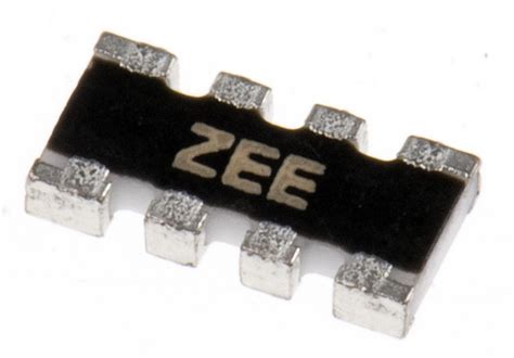 Cay16 332j4lf Bourns Cay16 3 3kΩ ±5 Isolated Resistor Array 4 Resistors 0 25w Total 1206