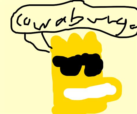 Bart Auctioning An Icecube Drawception