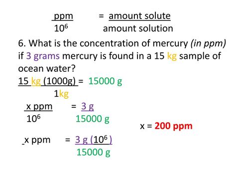 How To Calculate Ppm Powerpoint Mangojawer